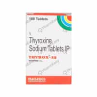 Buy Thyrox 25mcg Bottle Of 100 Tablets Online at MIN 20% OFF | PharmEasy