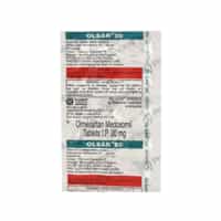 Buy Olsar 20mg 15'S Tab Online at flat 15% off | PharmEasy